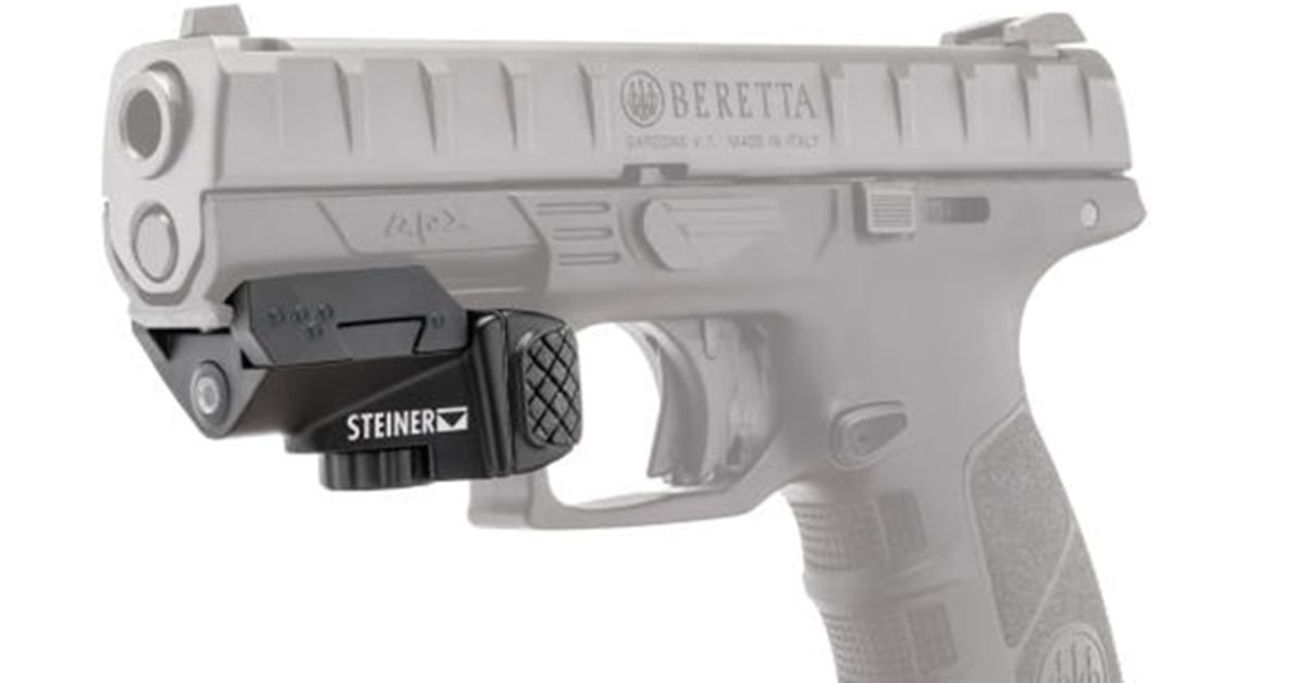 Steiner eOptics launches rail-mounted, pistol-aiming lasers