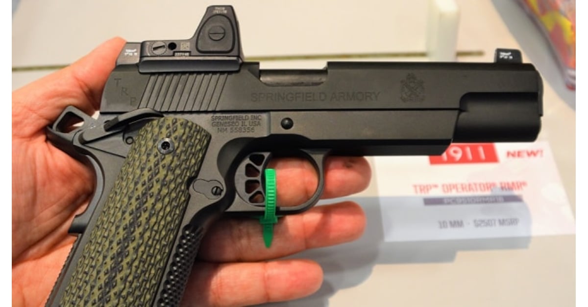 Springfield Armory stacks the new offerings deep in Dallas (PHOTOS)