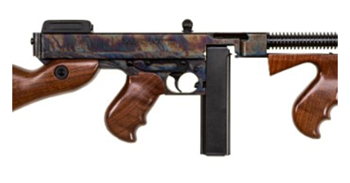 Case Hardened Thompson by Thompson Auto-Ordnance now shipping
