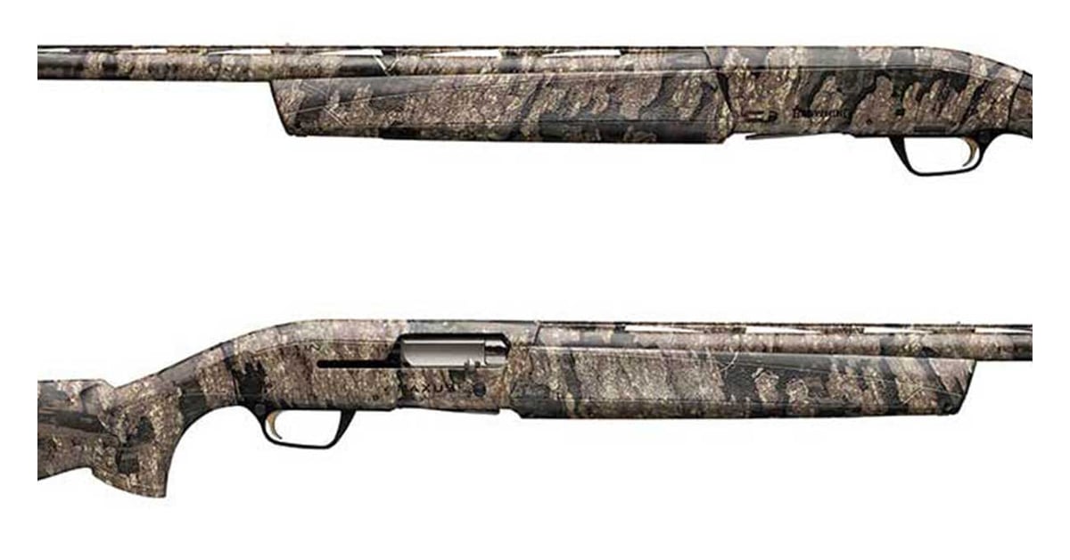 Browning launches Maxus shotgun in Realtree Timber Camo pattern