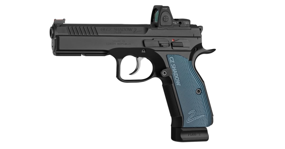 CZ Expands Competiton Pistol Line with New Optics-Ready Shadow 2